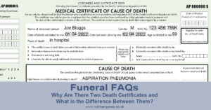 Why Are There Two Death Certificates? | Funeral FAQS
